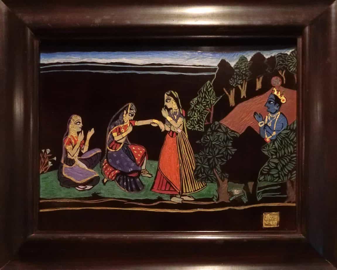 A Joint exhibition of works of Gunjan Verma & Hiroko Nagahama called ...